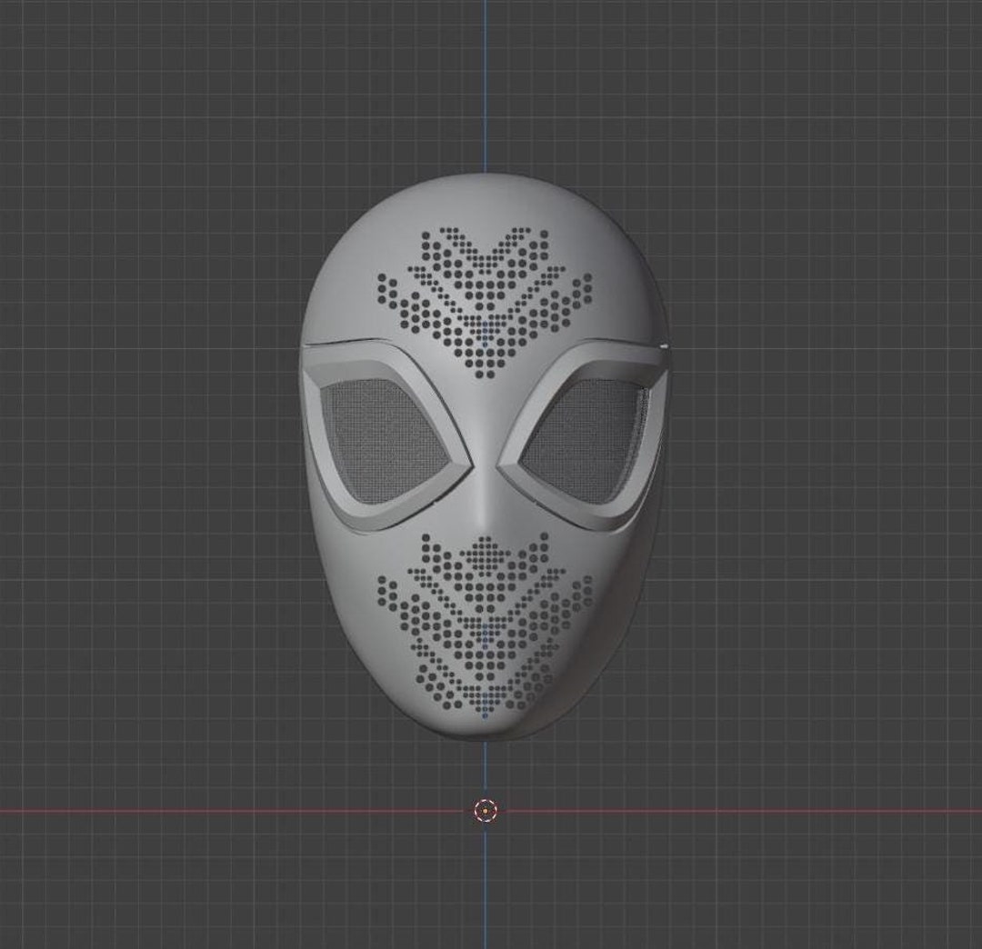 Spider-man Face Shell V1 - Etsy
