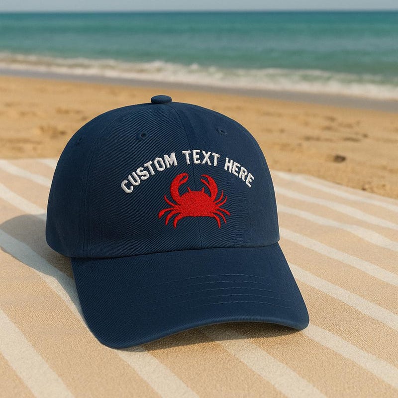 Crab Hat - Etsy