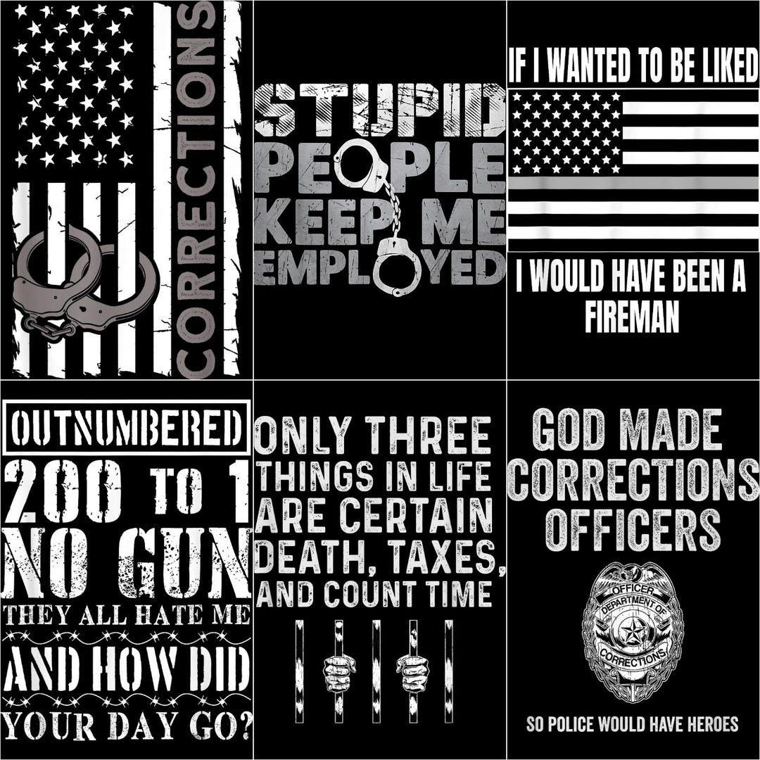 Correctional Officer Svg, Corrections Svg, Thin Silver Line Svg ...