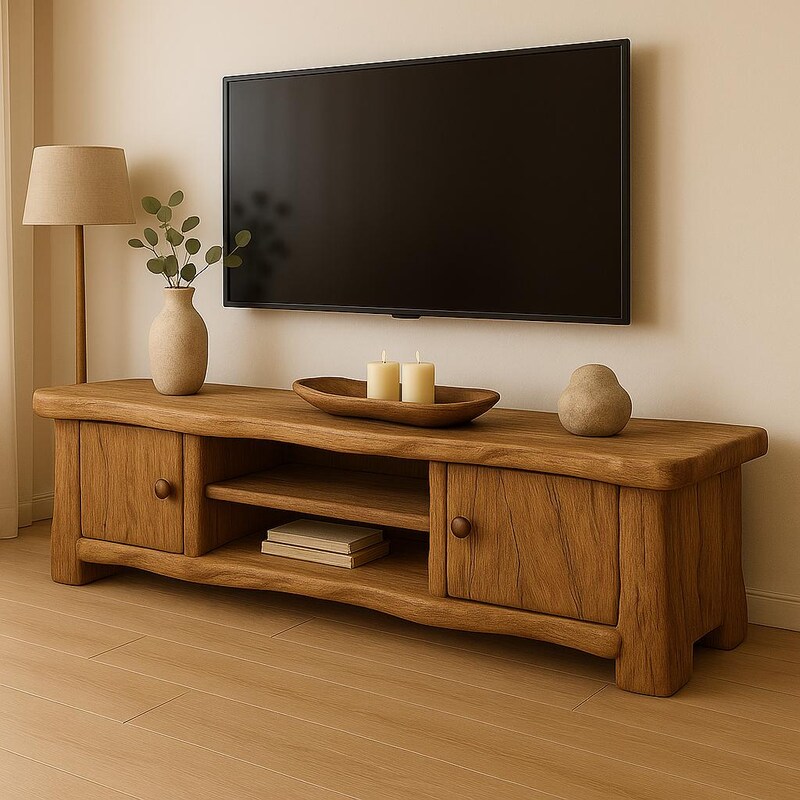 Rustic Media Center - Etsy