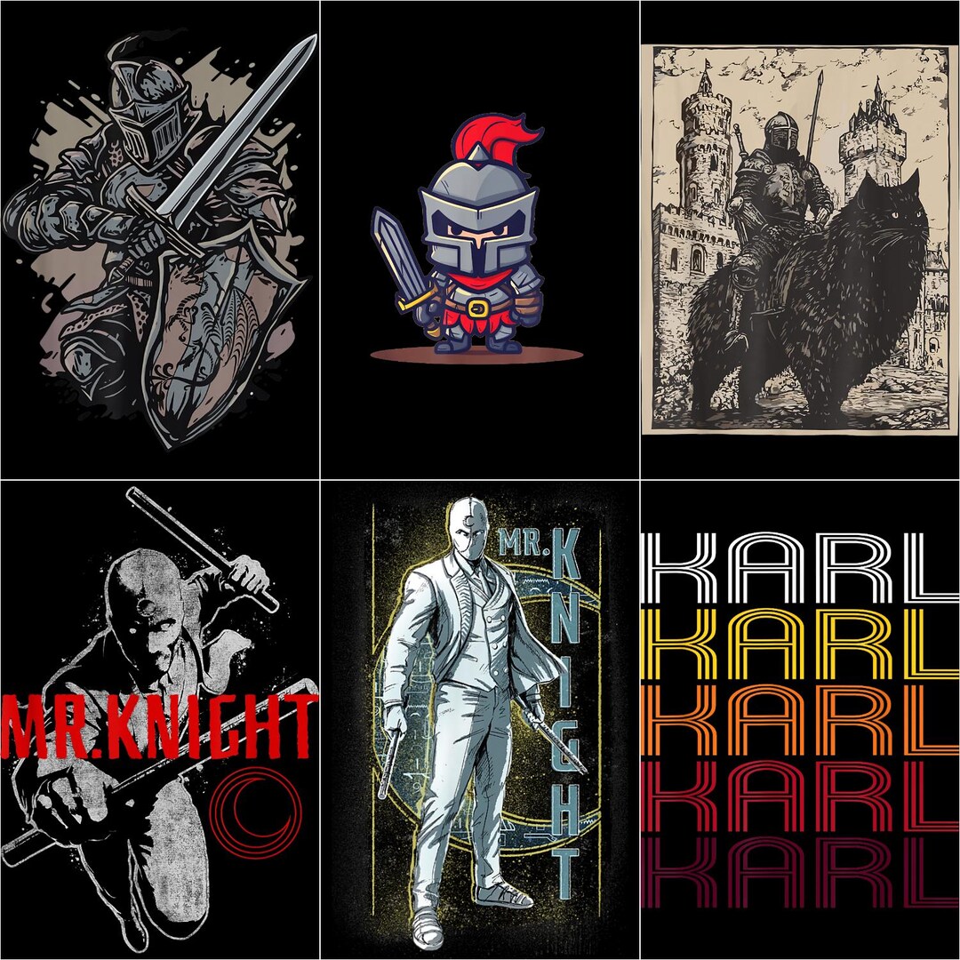 Karl Knight Printed Graphic PNG 6 Files – Download Digital File Designs ...