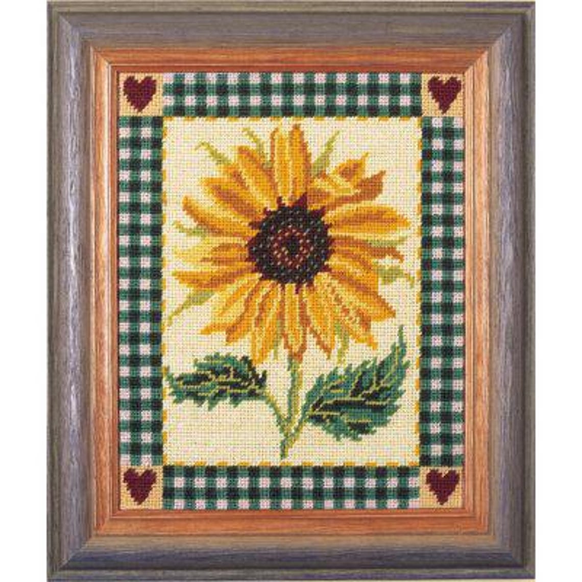 Shaker Sunflower Needlepoint Kit by Primavera, Including Wool and ...