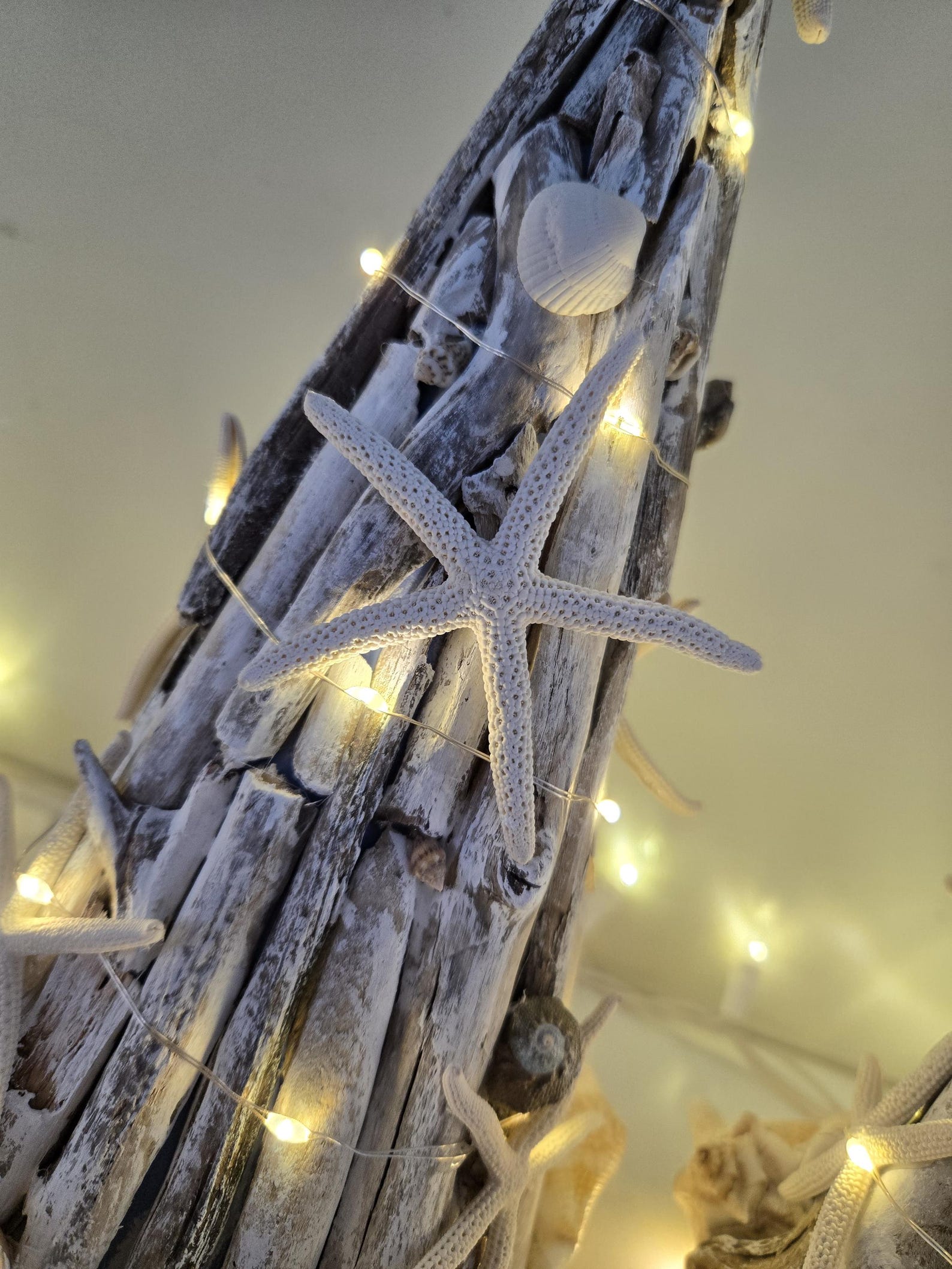 Large 15 Inch Starfish Beach Tree Coastal Decor Large Christmas Tree ...
