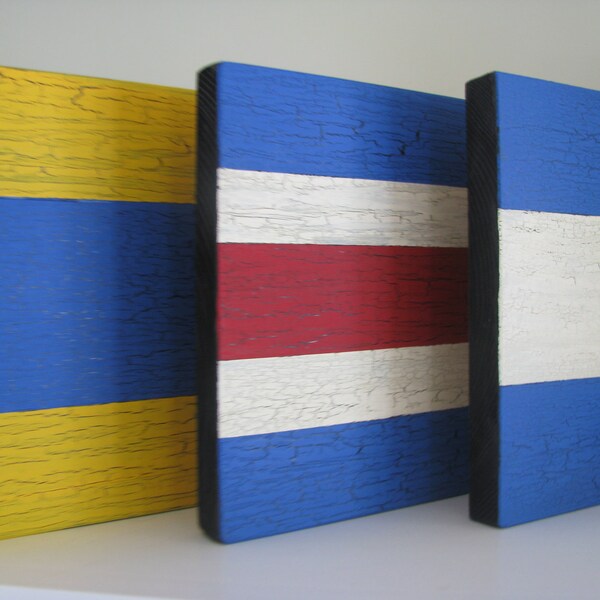 Nautical Flag Sign - Etsy