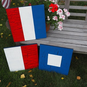 Large Nautical Flag Signs Navy Signal Flag Signs/ Made to Order - Etsy