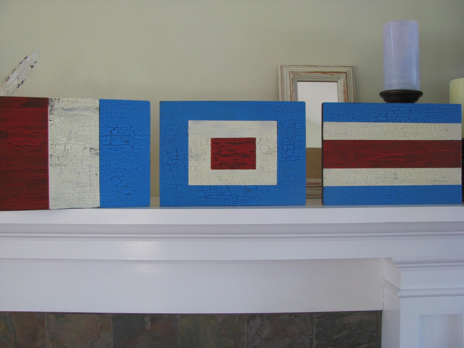 Three Nautical Signal Flag Signsletter Initials - Etsy