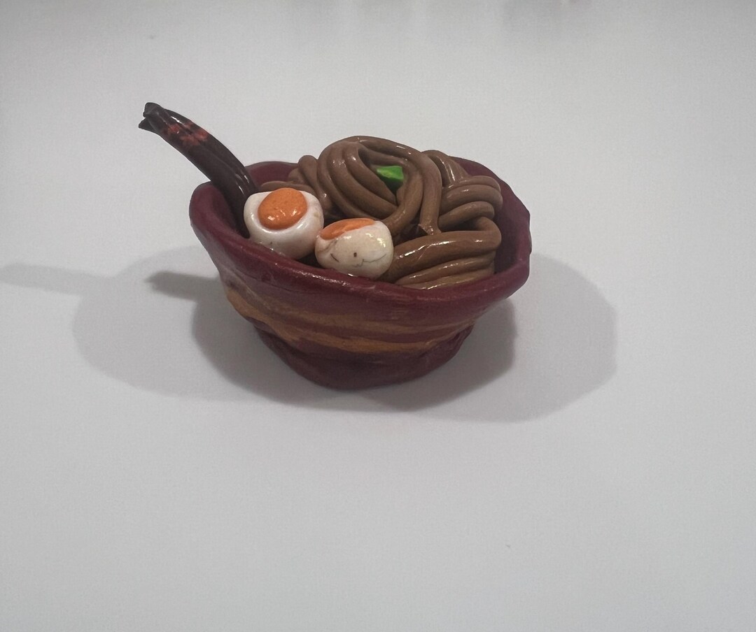 Miniature Handmade Polymer Clay Ramen Noodles - Etsy