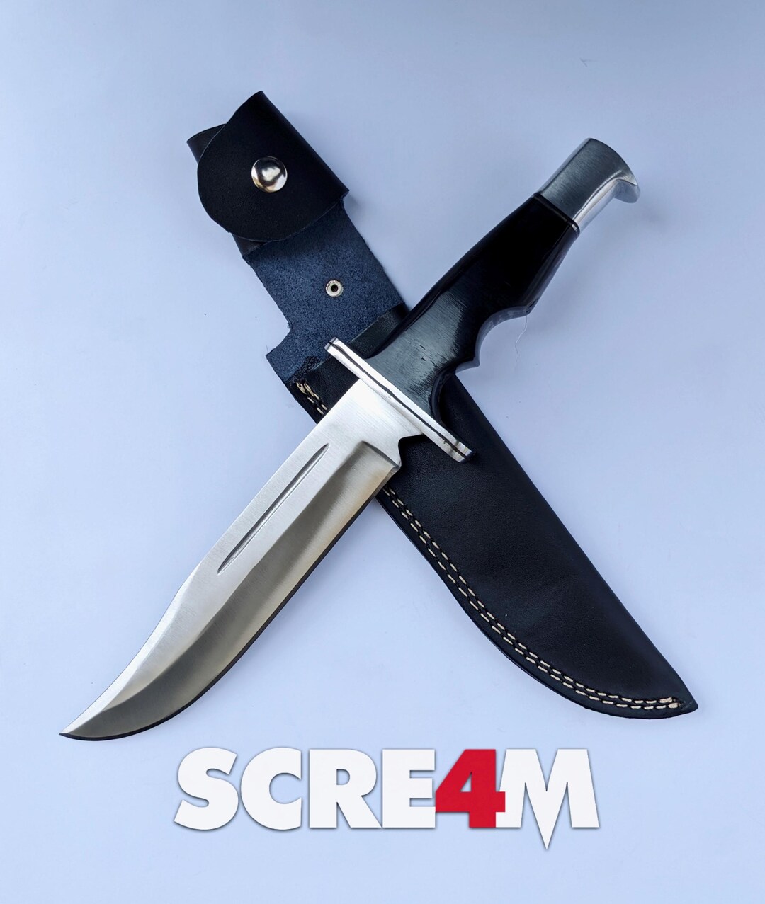 Scream Replica Knife: Ghostface Scream Replica Buck 120 Knife | Horror ...