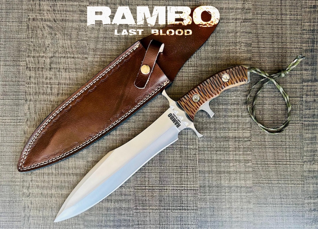 Rambo V "heartstopper" Replica Knife Rambo Last Blood | Stainless Steel ...