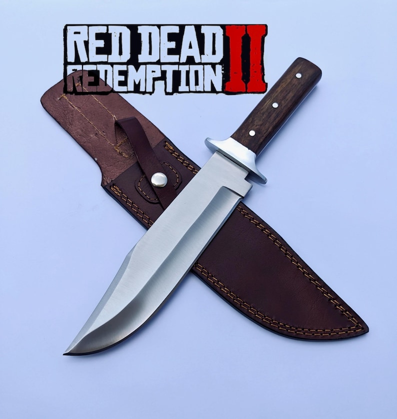 RDR 2 Bowie Knife: Red Dead Redemption 2 Game Arthur Morgan Replica ...