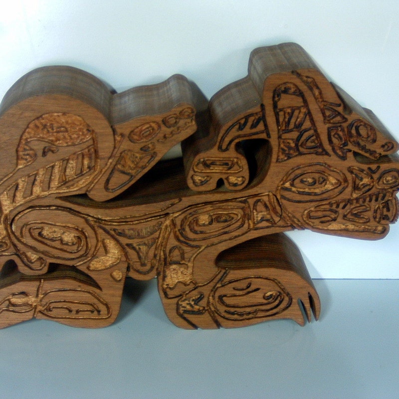 Haida Whale - Etsy