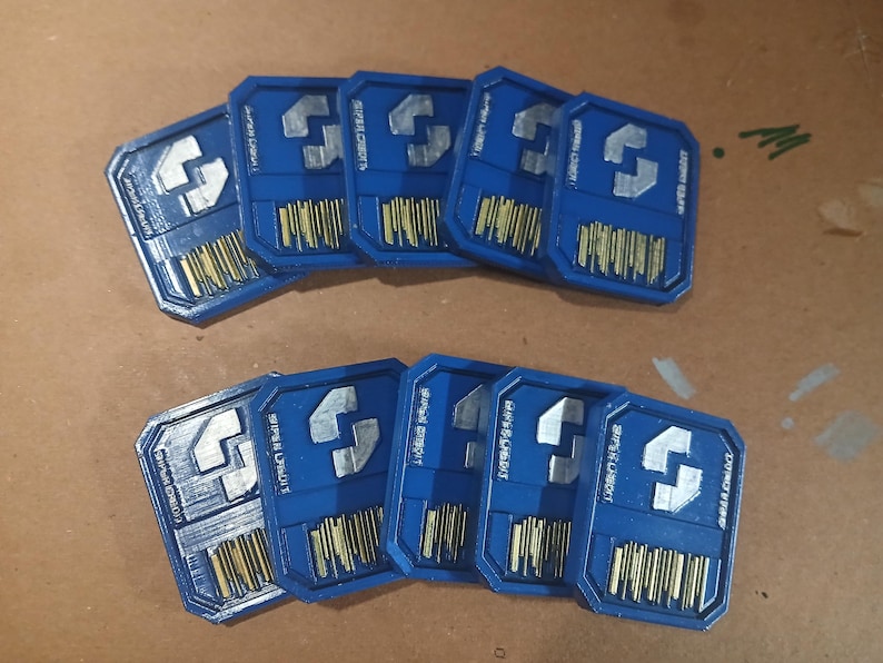 Helldivers 2 Super Credits 3d Printed Prop 10 Pack - Etsy