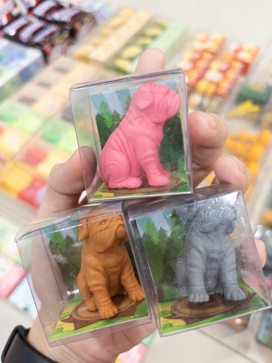 VINTAGE RARE - Figure Animals Eraser - Japan Keshigomu (NEW) - Etsy
