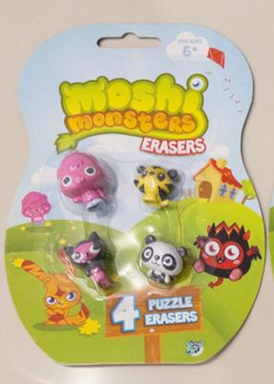 VINTAGE Rare - Moshi Monster Character 3D Puzzle Eraser - GOMU (NEW) - Etsy