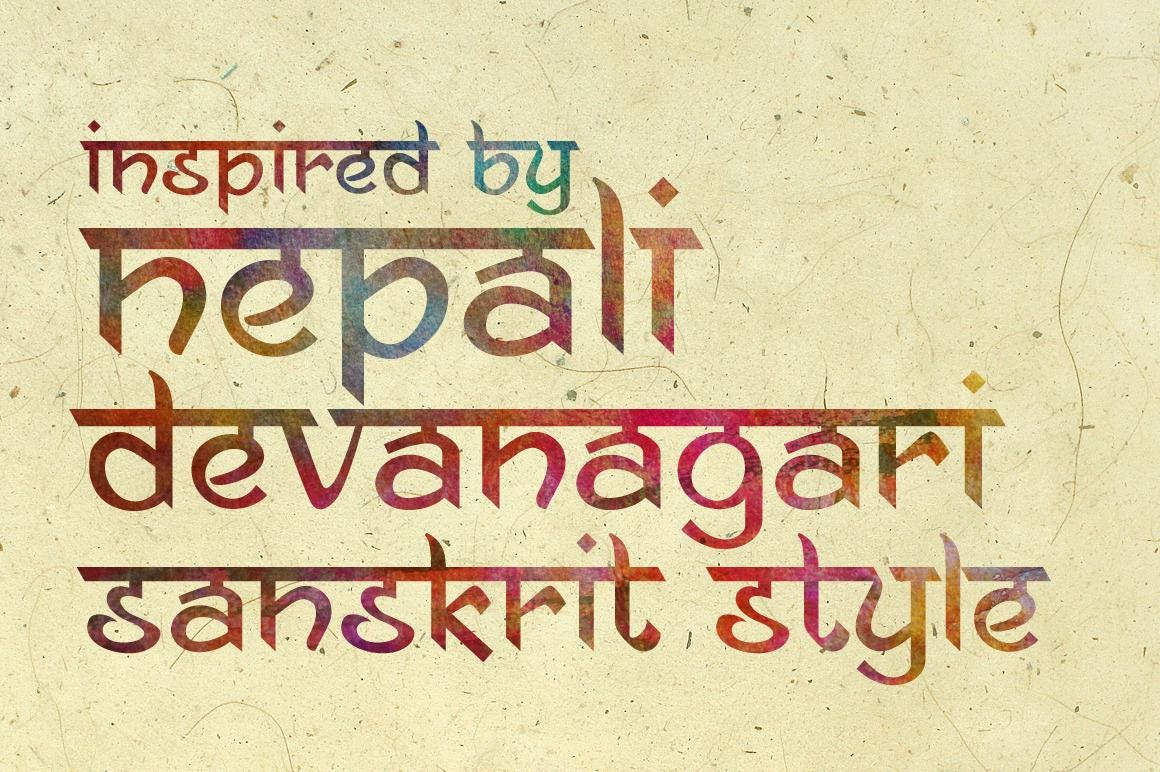 Ananda Namaste – Font TTF File - Etsy