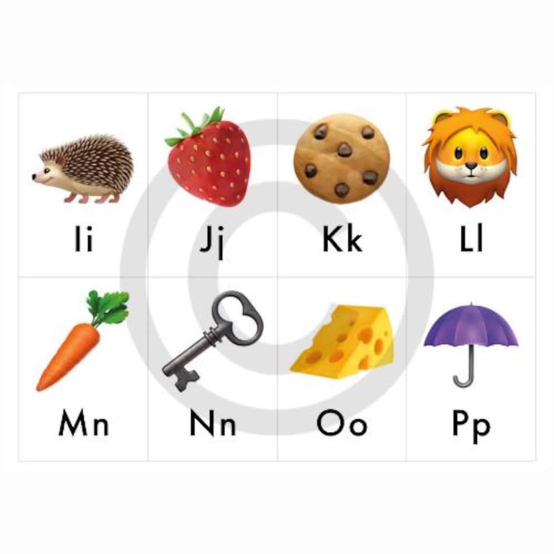 ABC Svenska Alfabetet - Att Skriva Ut - Bokstäver Med Bilder - Swedish ...