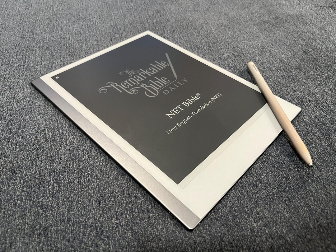 Bible - New English Translation - NET - Digital Bible for Remarkable 2 ...