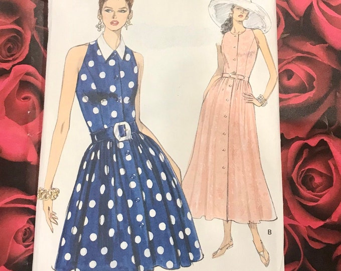 Vogue Wrap Dress Pattern #8646 - Etsy