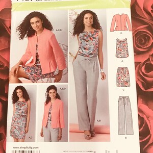 Jacket, Pants and Top Pattern- Uncut Simplicity #1467 - Etsy