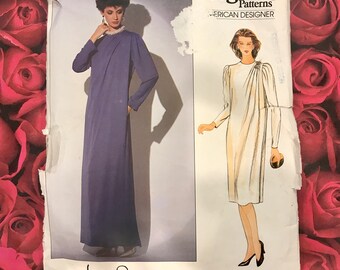 Vogue Sewing Pattern for Dress in 2 Lengths Vogue 1803 - Etsy