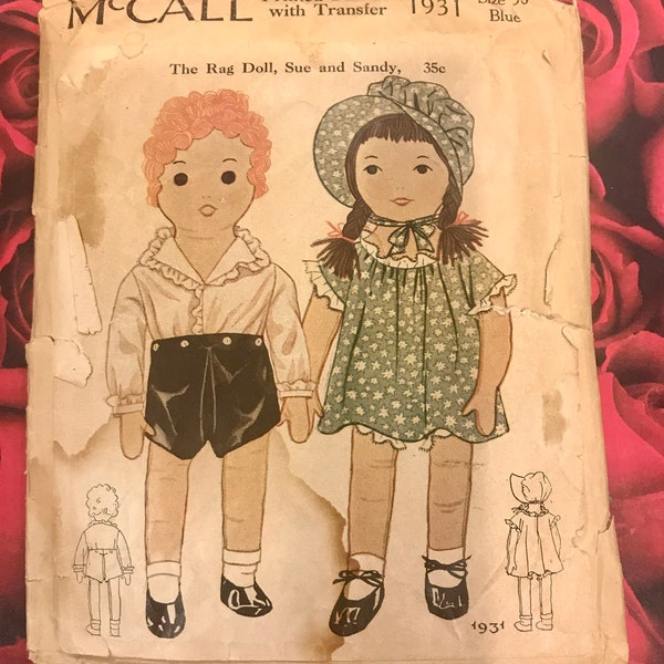 Rag Doll Pattern - Etsy
