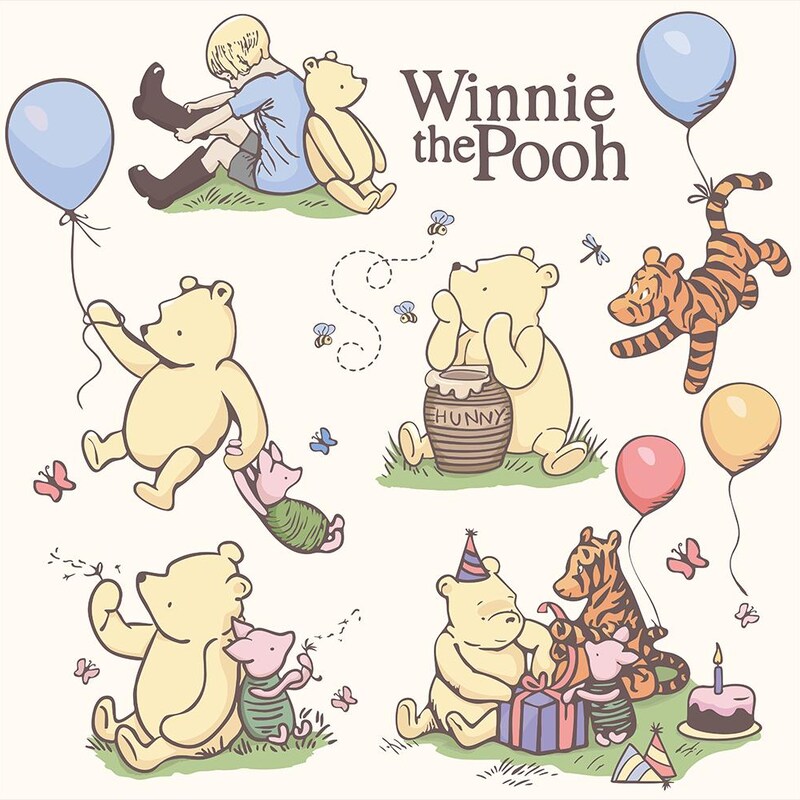 Retro Winnie the Pooh Art - Etsy