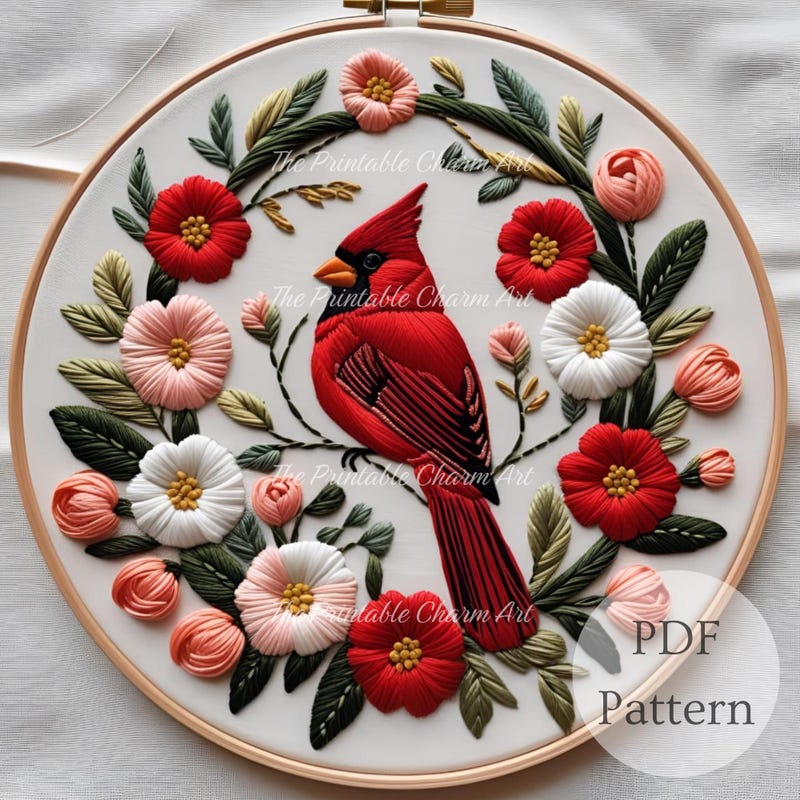 Needlepoint Crewel Bird - Etsy