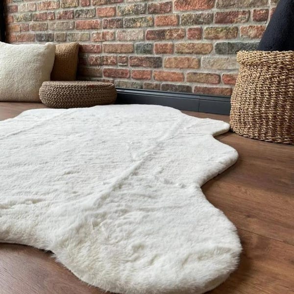 Fluffy Rug - Etsy