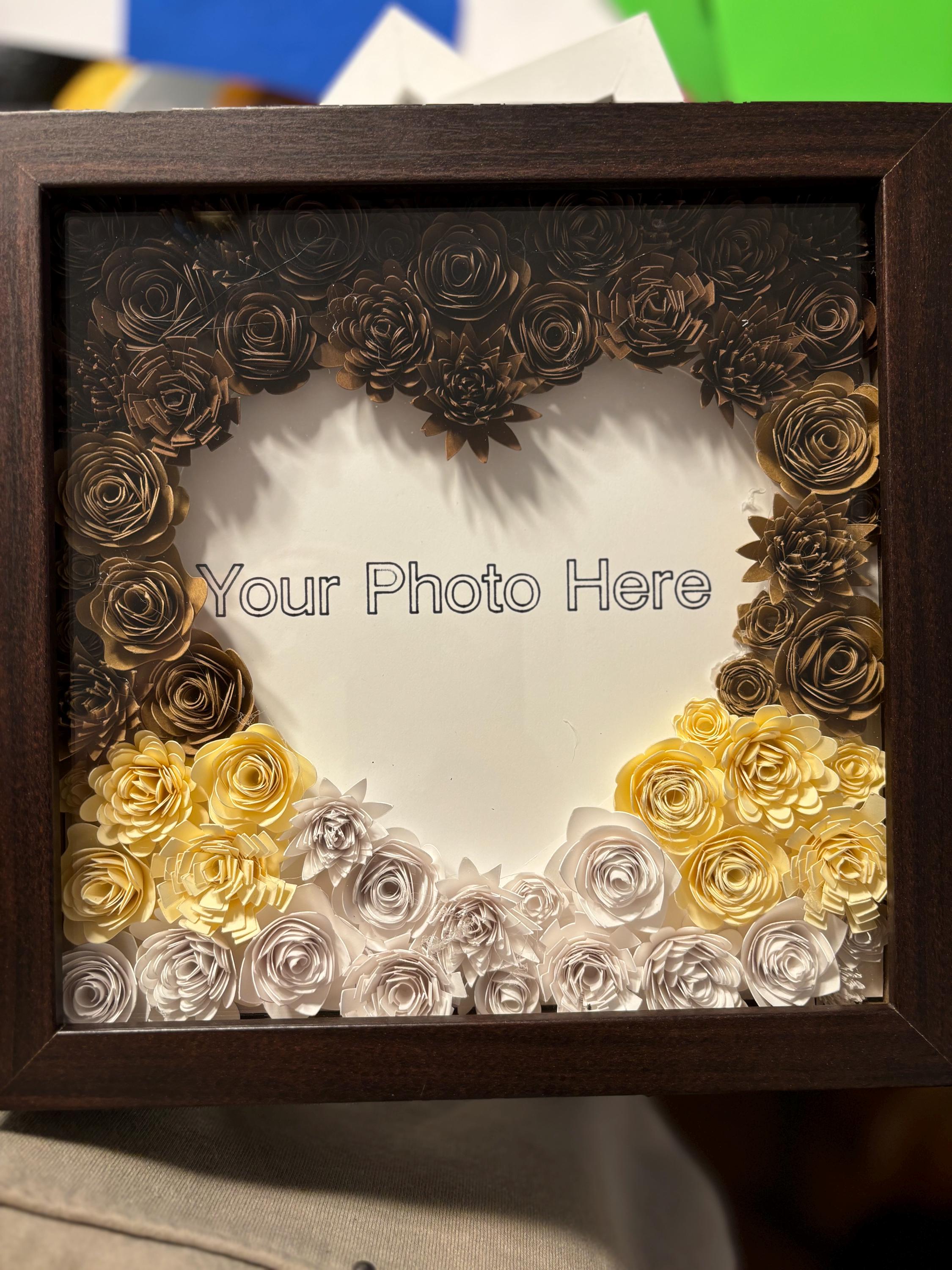 Customizable Heart Shaped Shadow Box - Etsy