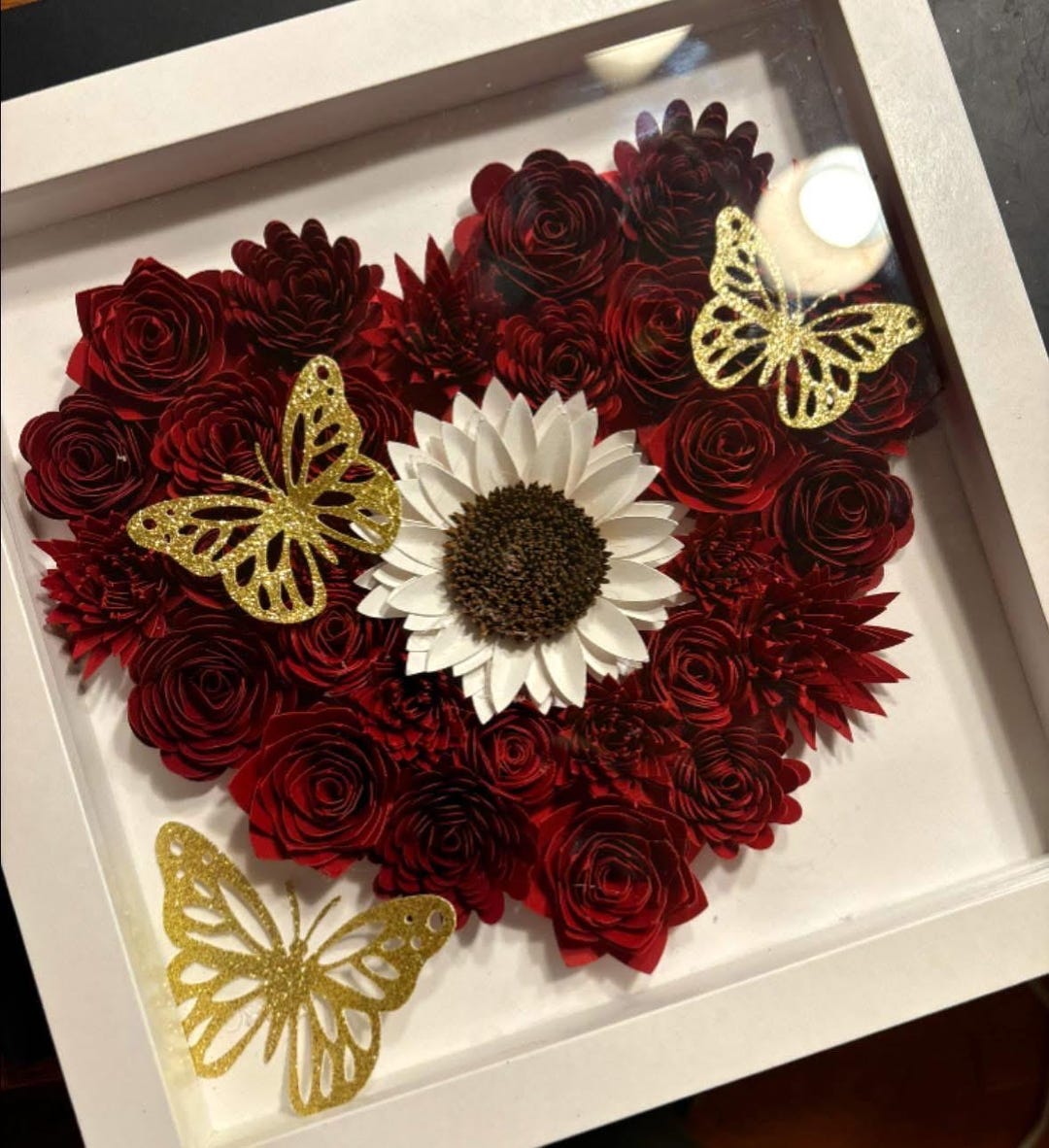 Customizable Heart Shaped Shadow Box - Etsy