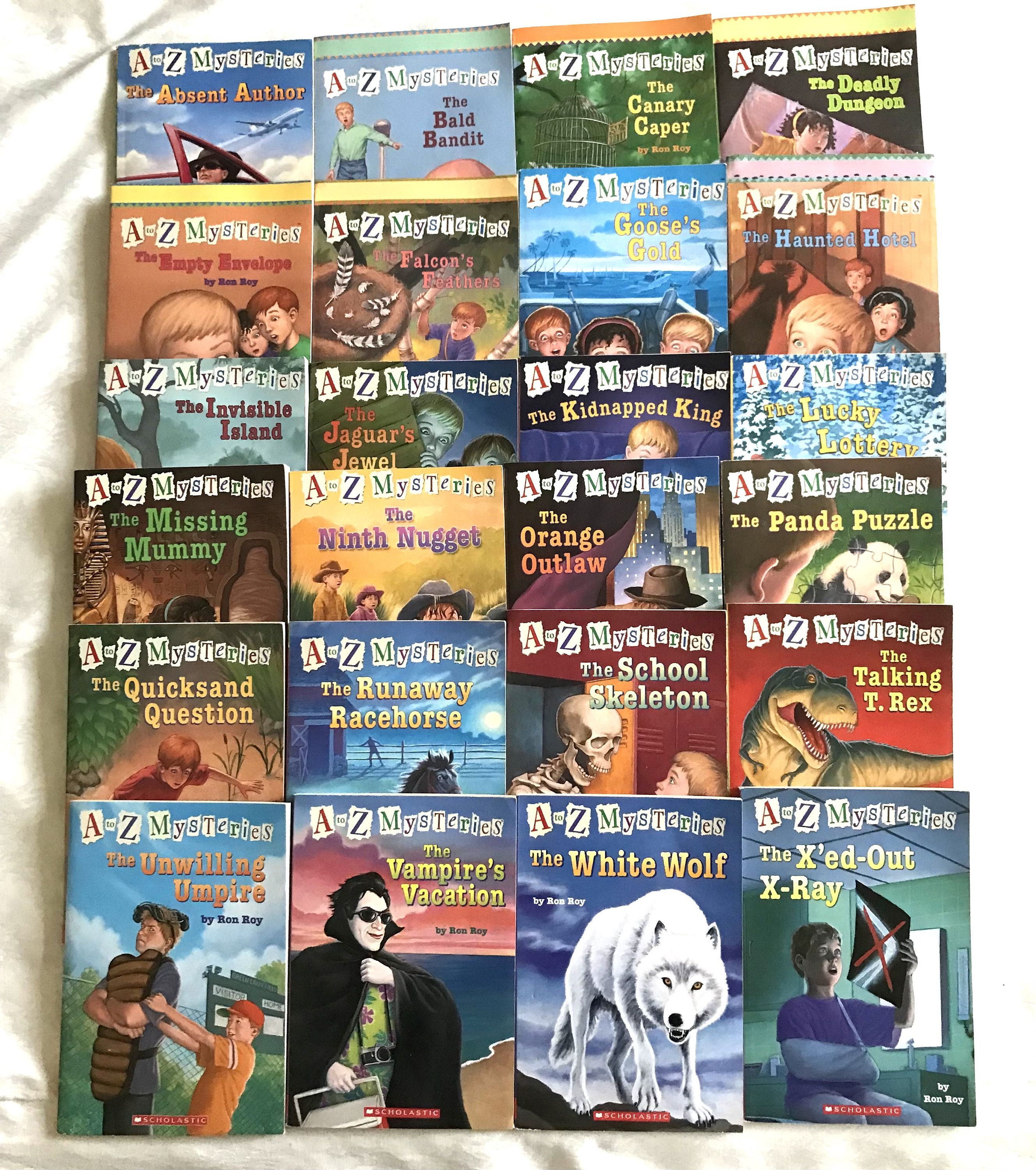 A To Z Mysteries The Absent Author