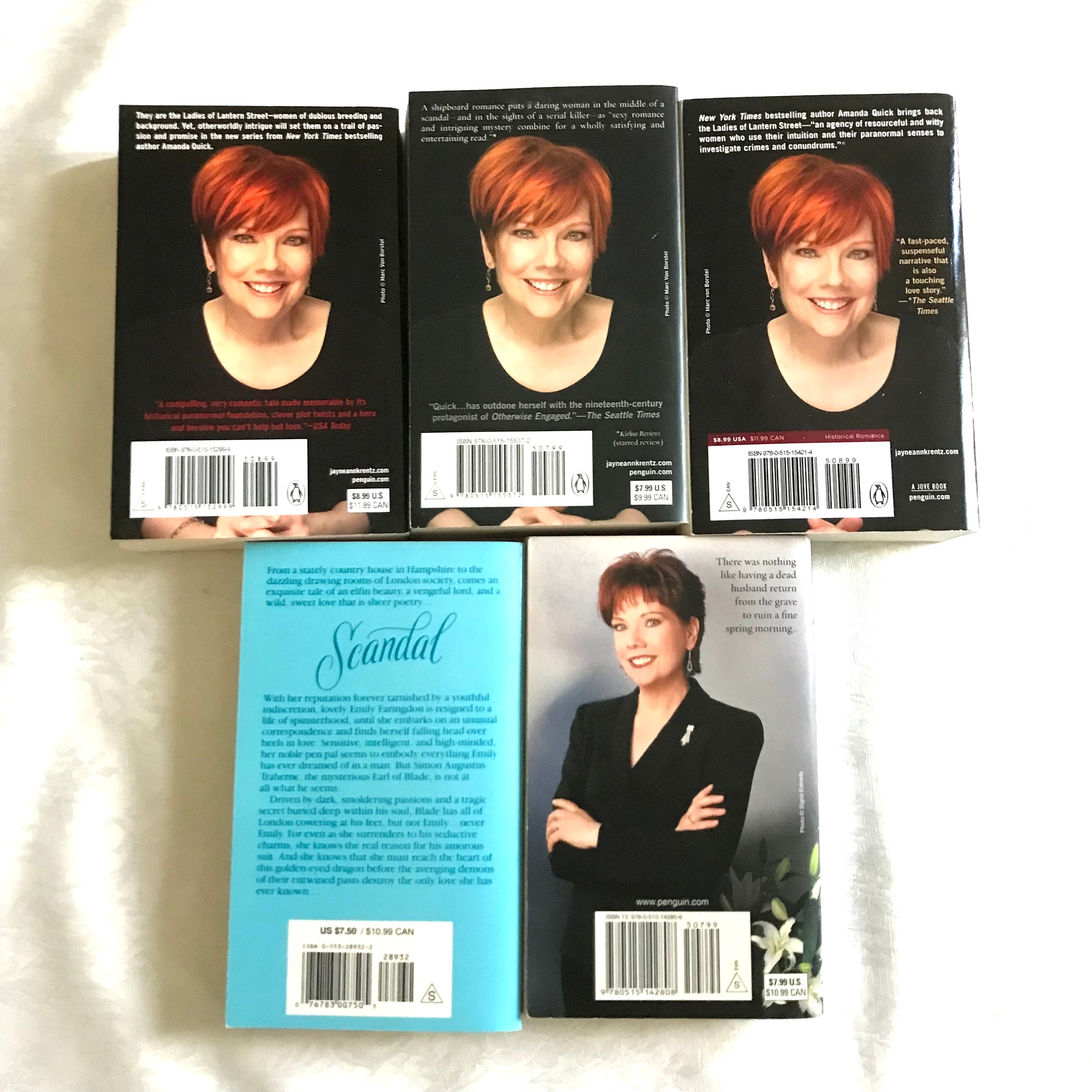 Lot of 5 Amanda Quick Books Paperback Crystal Gardens - Etsy