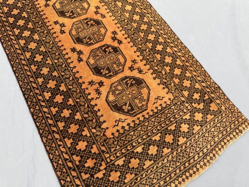 Good Price, 2.5 X 7.4" Afghan Turkmen Oriental Decor Terracotta Filpai ...