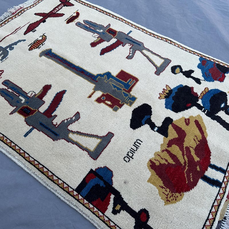 Pictorial Rug - Etsy