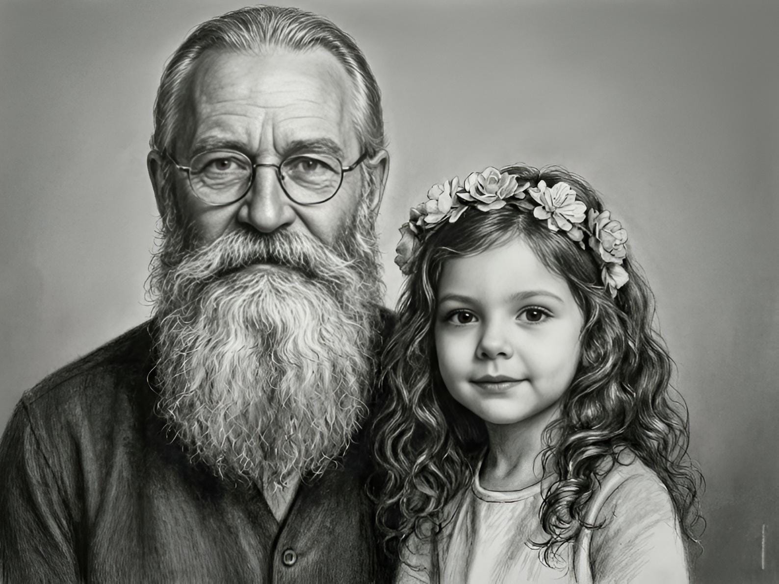 Custom Photo Combination Portrait | Family, Memorial Gift (digital ...