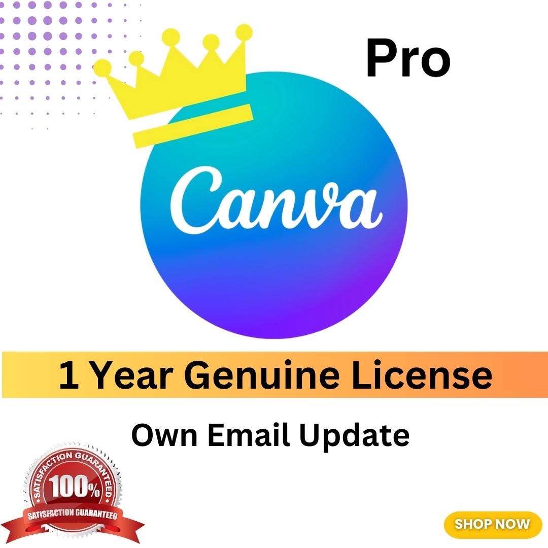 Canva Pro 1 Year Genuine Subscription Your Account, Your Creativity ...