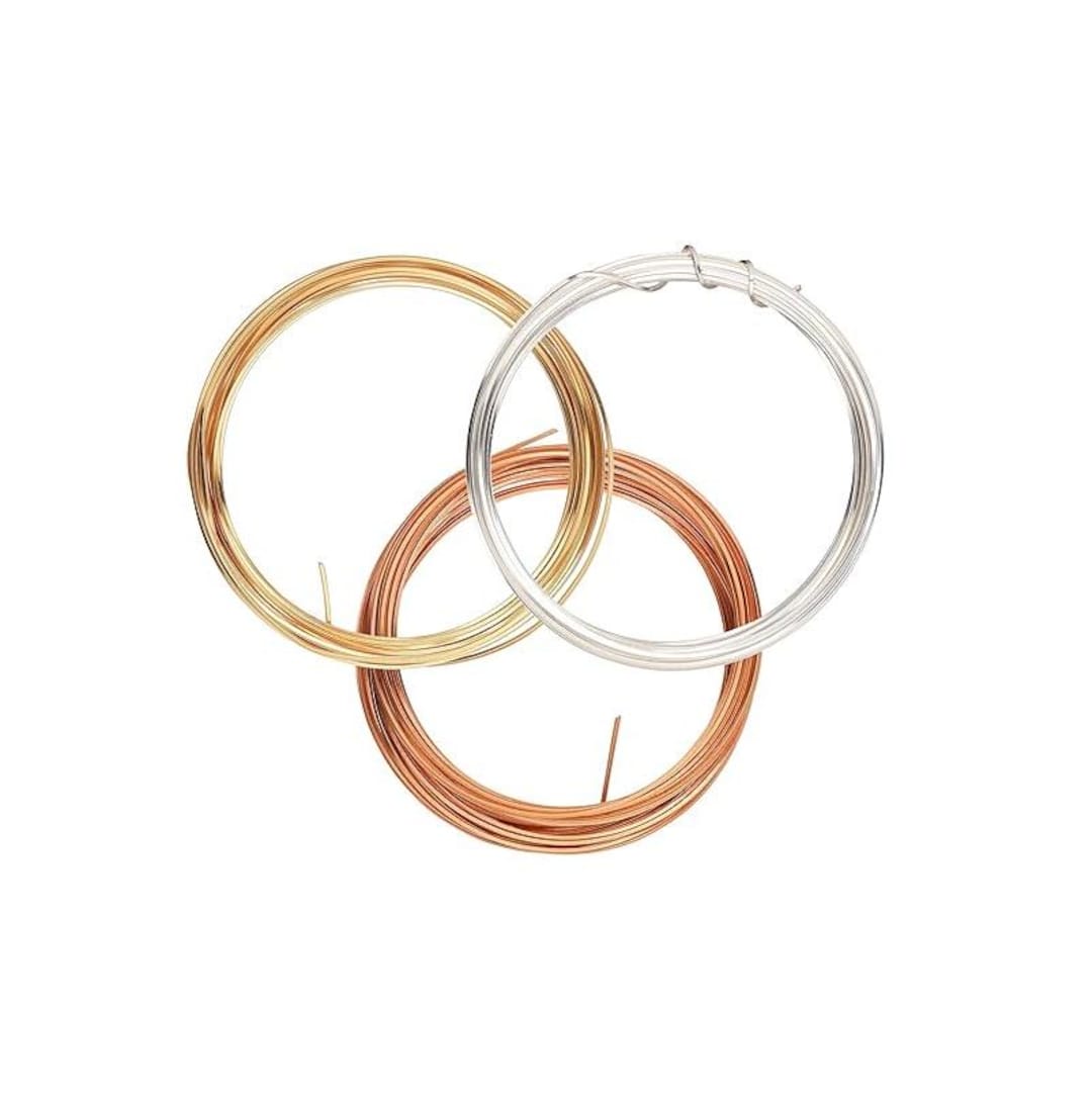 Parawire Square Copper Soft Temper Craft Wire 21 Gauge Tarnish ...