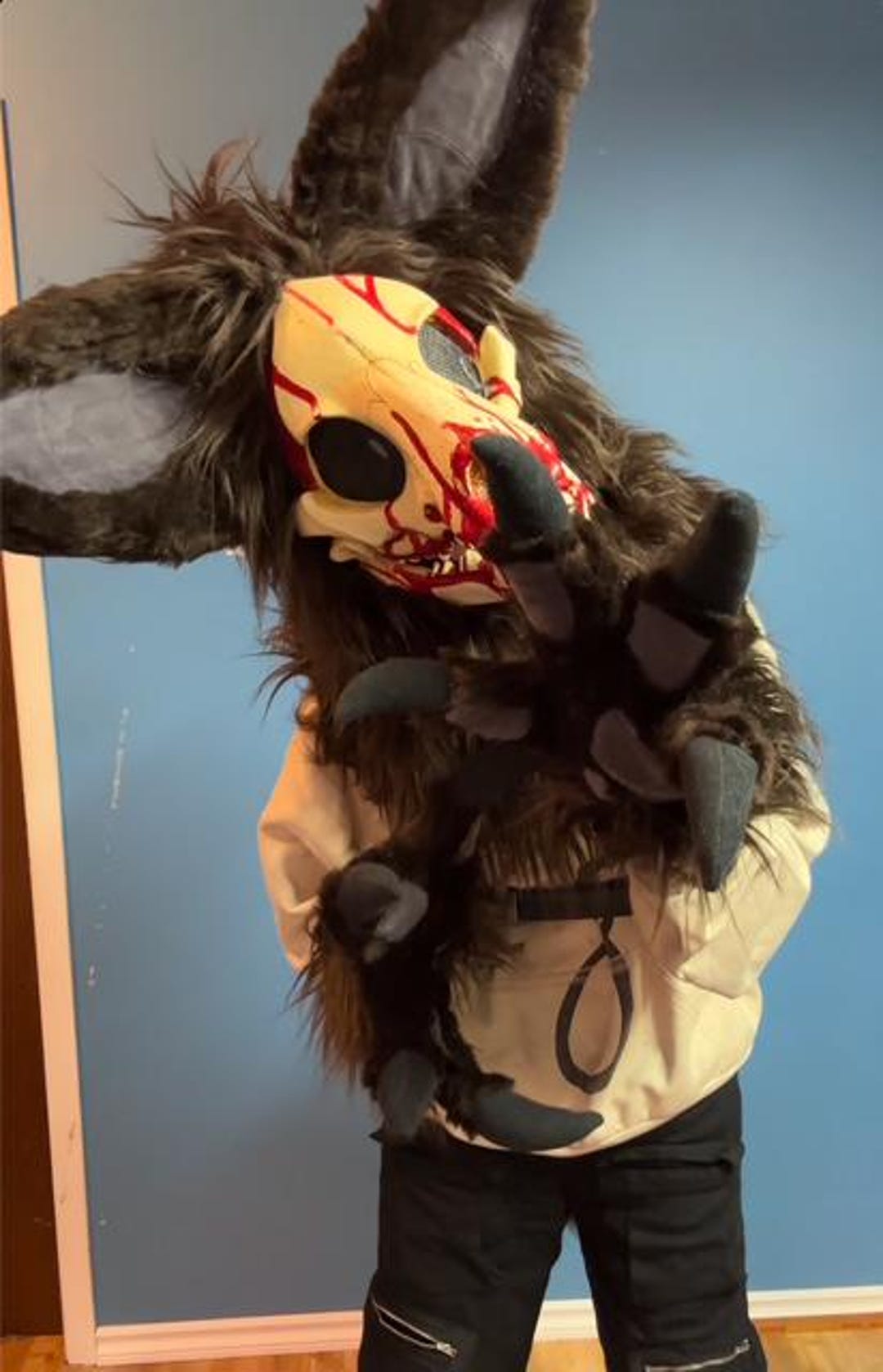 Skulldog Mini Partial Premade Fursuit - Etsy