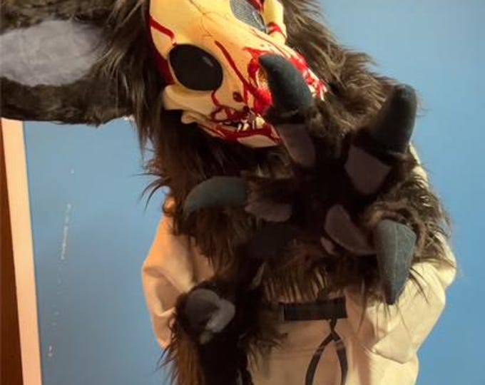 Skulldog Mini Partial Premade Fursuit - Etsy