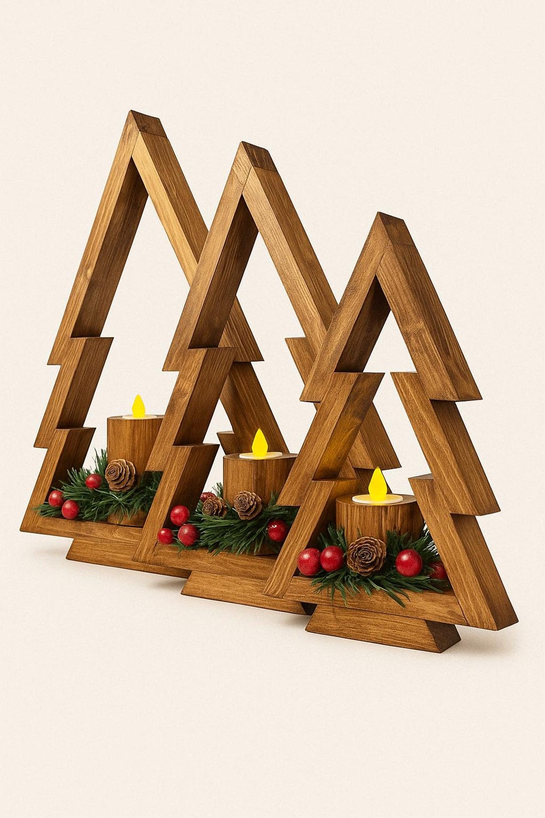 DIY Wooden Christmas Tree Plans | Timber Xmas Tree Project | 2 Designs ...