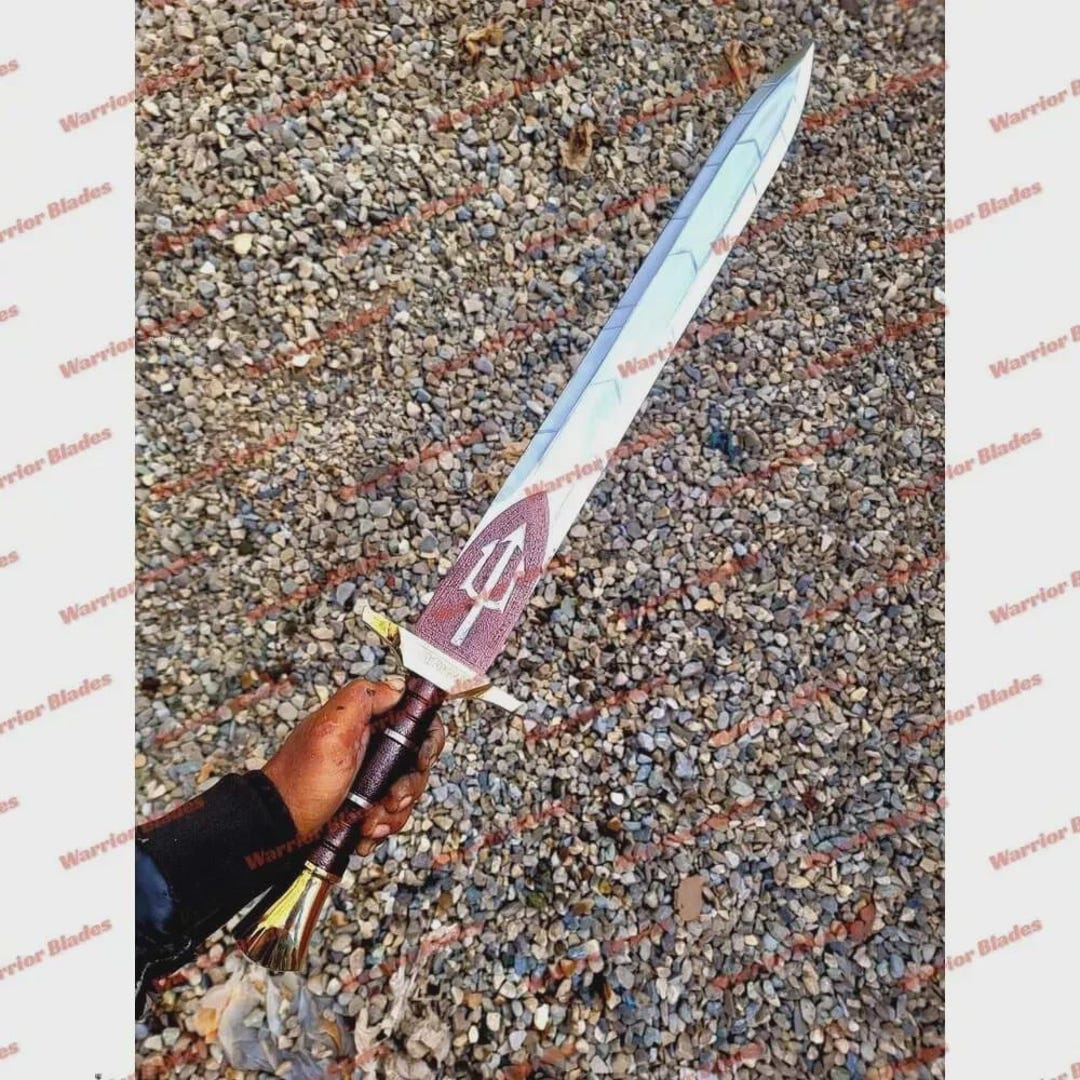 Handmade Riptide Sword of Percy Jackson, Anaklusmos Sword , Sword Gift for Him | Handmade ...