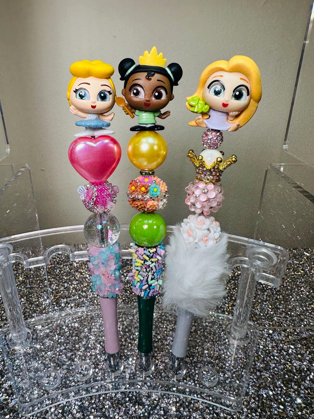 Disney Princess Beaded Pens - Etsy