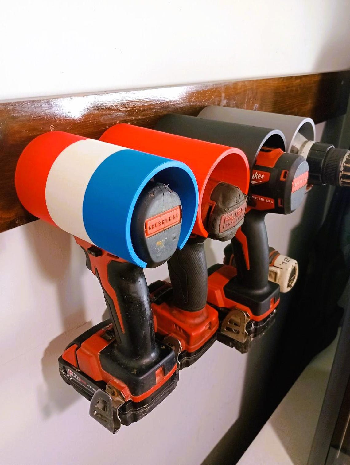 Milwaukee M18 Drill/impact Tool Holder - 3D Printed Storage Solution ...
