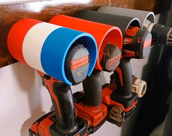 Milwaukee M18 Drill/impact Tool Holder - 3D Printed Storage Solution ...