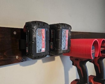 Milwaukee M18 Drill/impact Tool Holder - 3D Printed Storage Solution ...