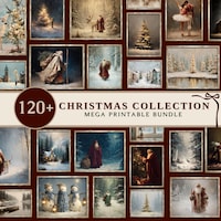 Gallery Set of 3 Christmas Wall Art Designs | Festive Digital Prints ...