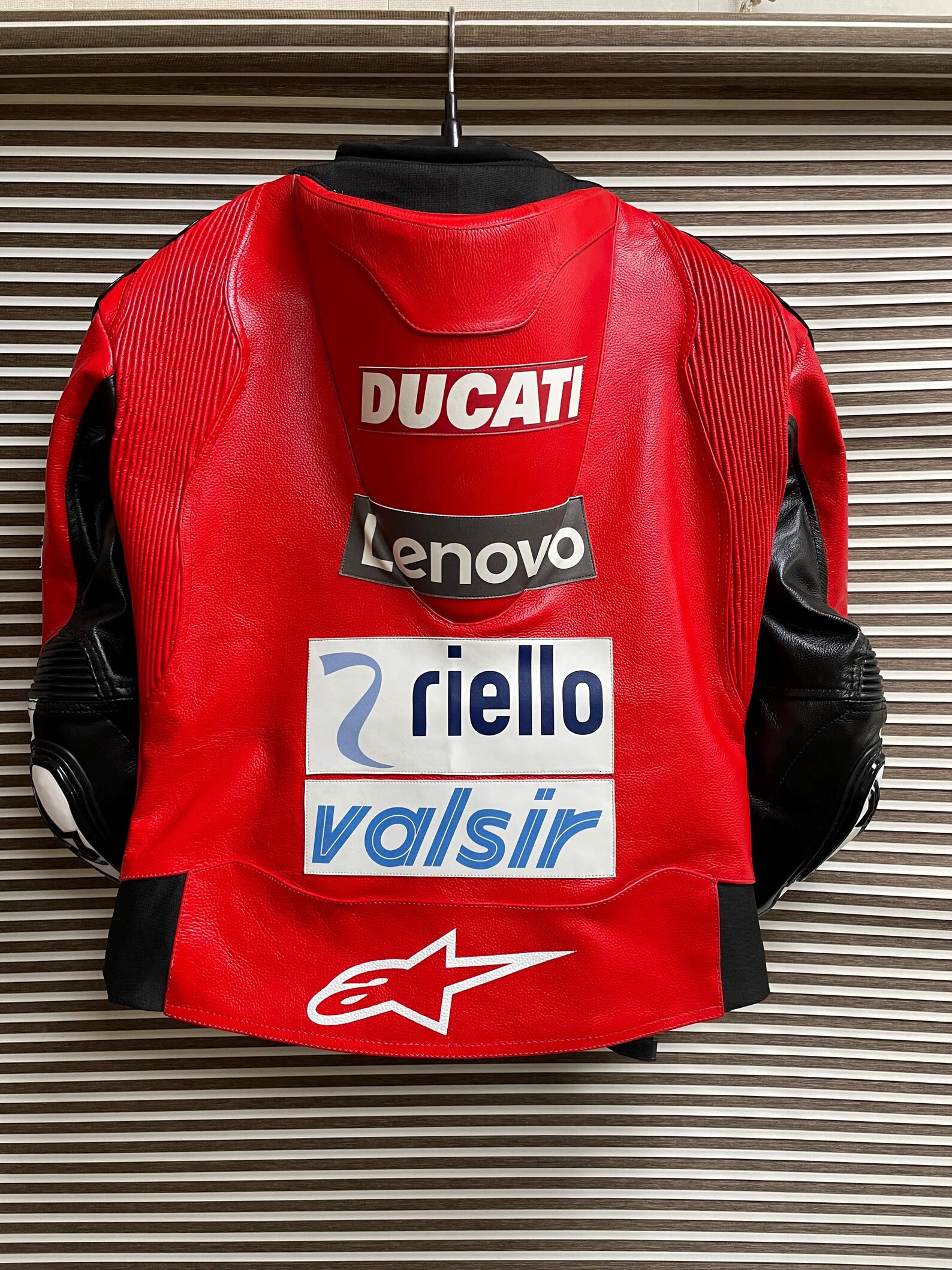 Ducati Moto Gp Motorbike Racing Leather Jacket-cowhide Leather and ...