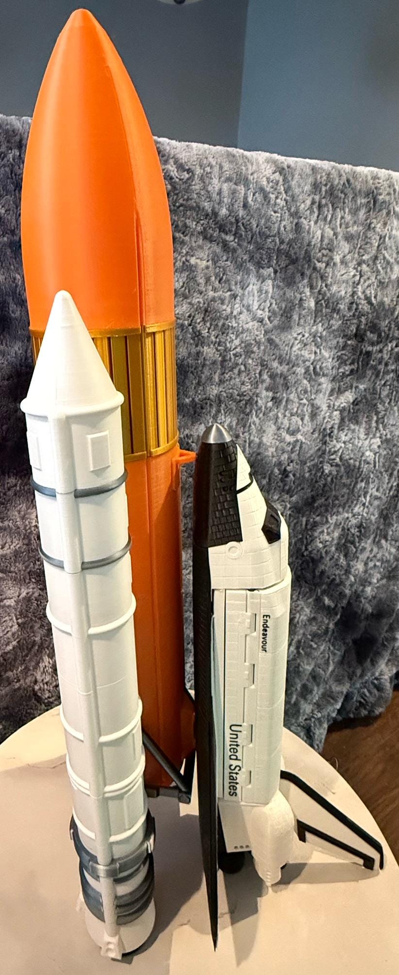 Lift Off! Large 3d-printed Space Shuttle With Booster - Etsy