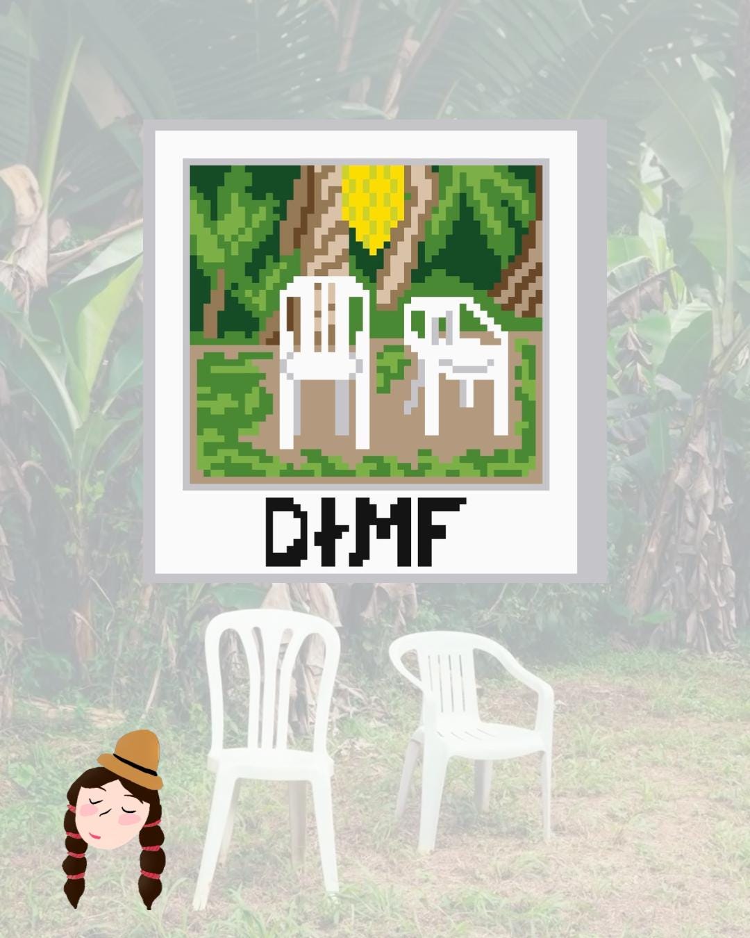 Dtmf Bad Bunny - Digital Needlepoint Chart 4” X 4” - Etsy