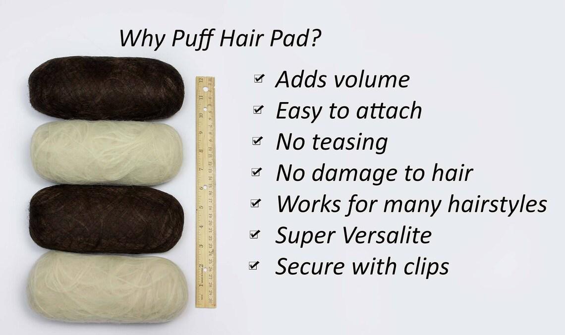 Hair Padding Pad Volume Insert Hair Bump Piece Hair Style Hair Bun - Etsy